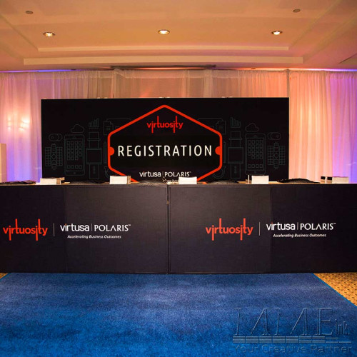 Registration Table Event and Meeting Rentals NYC