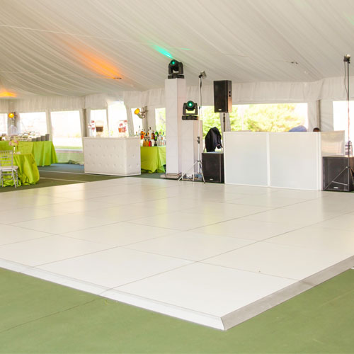 White Dance Floor | Event Decor Rentals