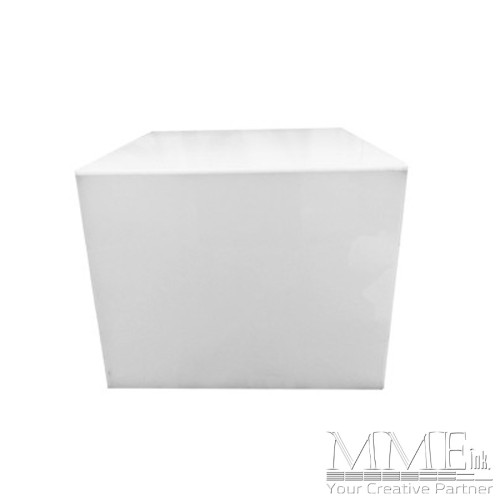White Display Cube Event Decor Rental